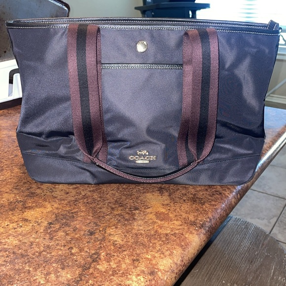 Coach | Bags | Coach Weekender Nylon Tote | Poshmark